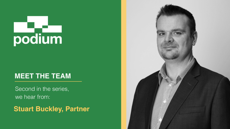 Meet the Team - Stuart Buckley, Partner at Podium Surveying LLP